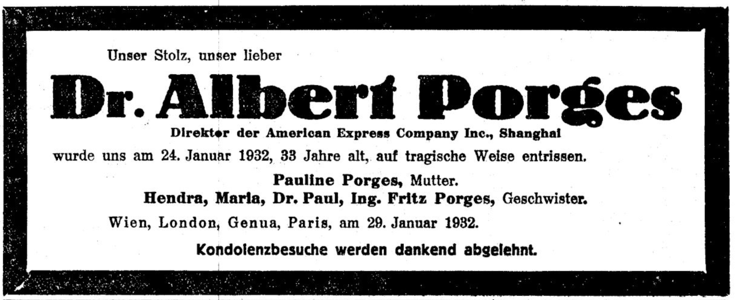 Philipp Porges 1856-1925